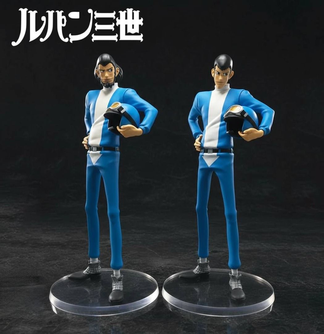 絕版珍藏 !! 魯邦 雷朋 三世 Lupin III DX Stylish Figure Racer Style 景品 Stylish PVC ...