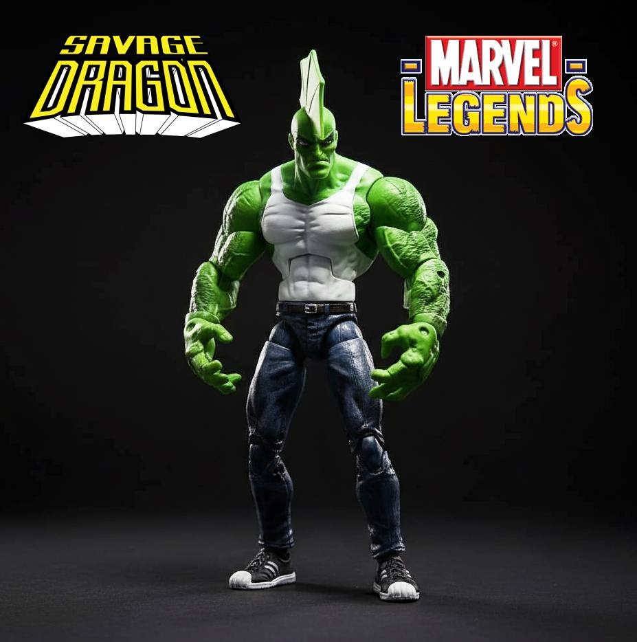 限量絕版珍藏 !! Toybiz Marvel Legends Savage Dragon Figures DC SHF Hot Toys ...