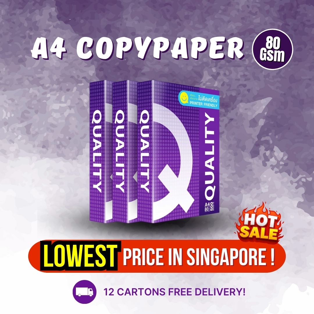 A4 Copy Paper 80gsm – Quality Printing Paper | Lowest Price in ...