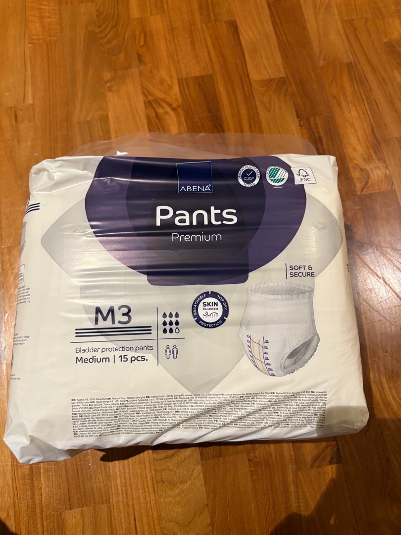 Abena Pants Premium M3 Adult Diapers, Health & Nutrition, Assistive ...