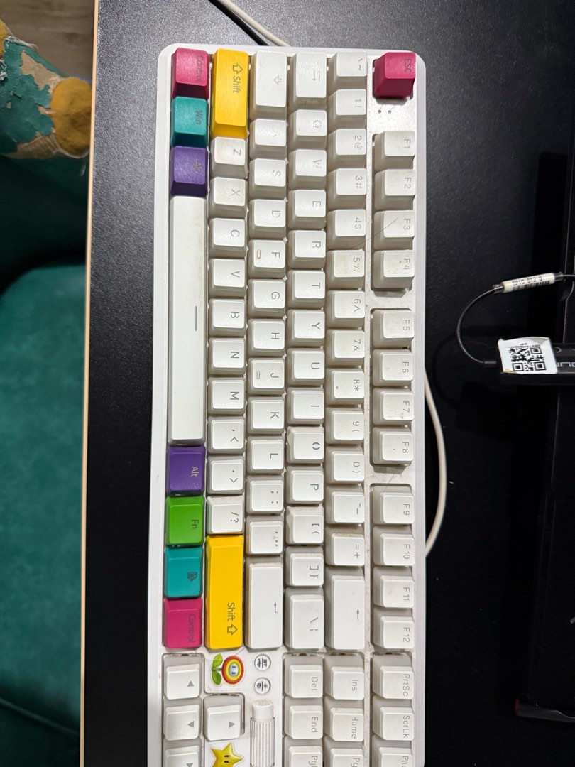 Ajazz k870t mechanical keyboard - full 87 key - red switch [READ ...