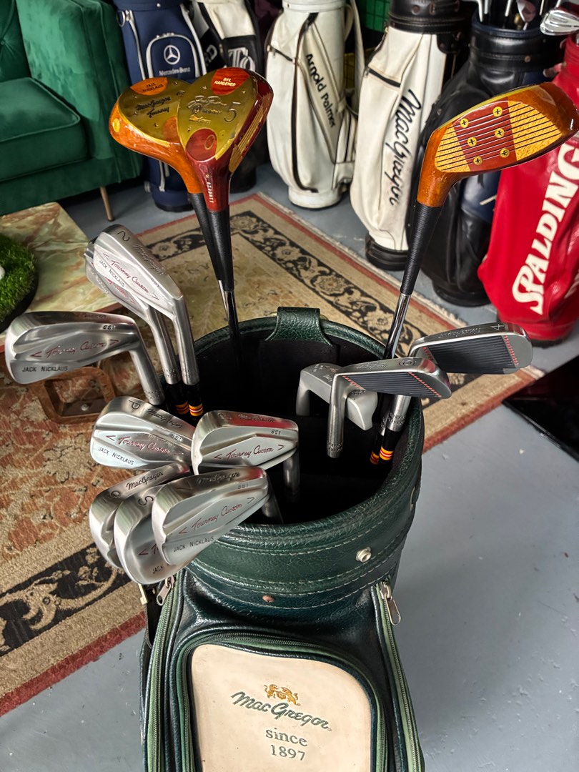 They don’t make them like they used to! 1990 MacGregor Jack Nicklaus Touney Custom SS1 set ...