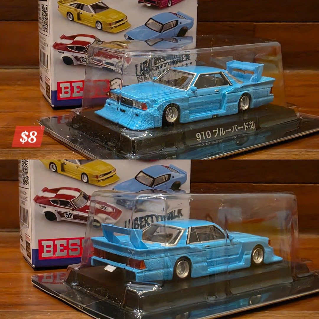 Aoshima Grachan 1/64 Nissan Bluebird 910 not kyosho hotwheels tomica ...