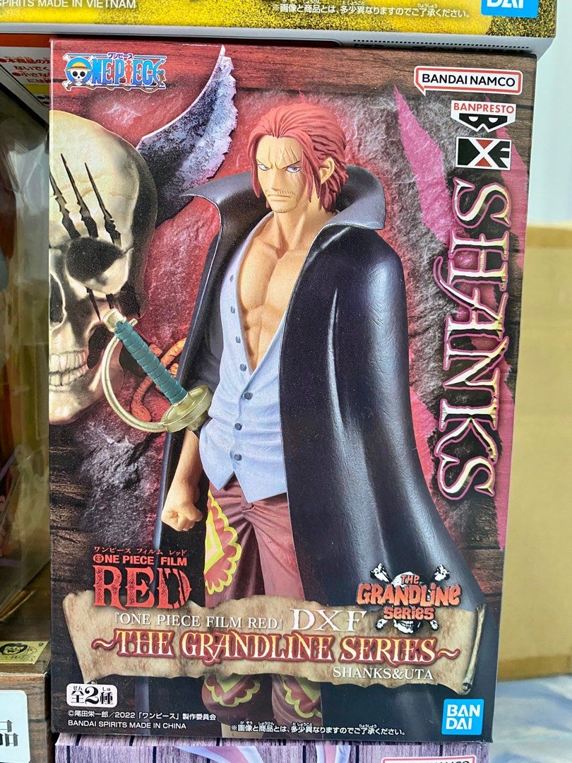 Banpresto Bandai DXF One Piece Shanks red film, Hobbies & Toys, Toys ...