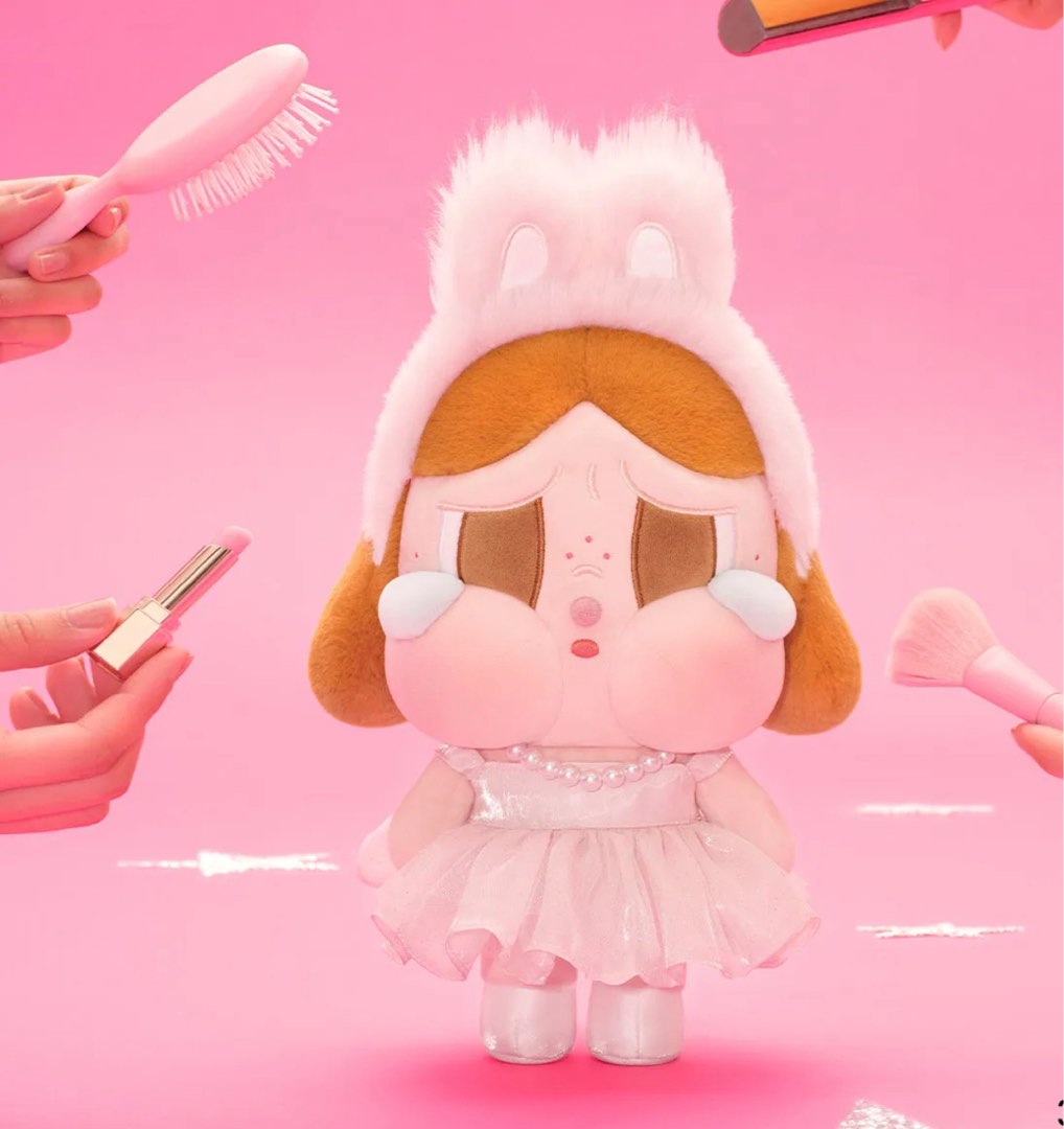 [BNIB] CRYBABY SHINY SHINY SERIES-Plush Doll (Pink), Hobbies & Toys ...