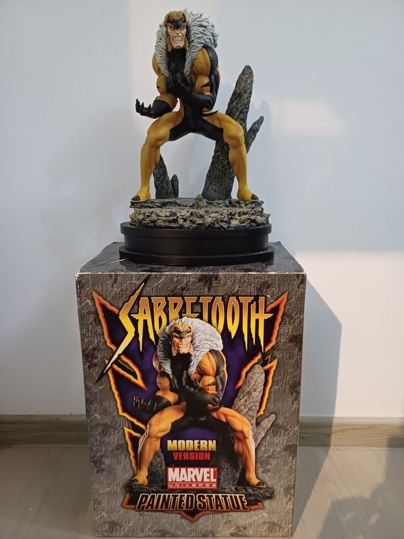 Bowen Sabretooth Tiger Marvel 1/6 Statue, Hobbies & Toys, Toys & Games ...