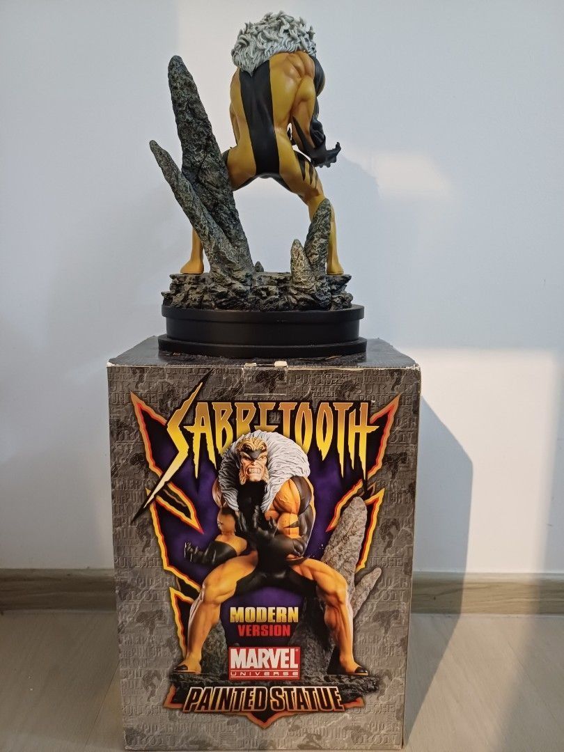 Bowen Sabretooth Tiger Marvel 1/6 Statue, Hobbies & Toys, Toys & Games ...