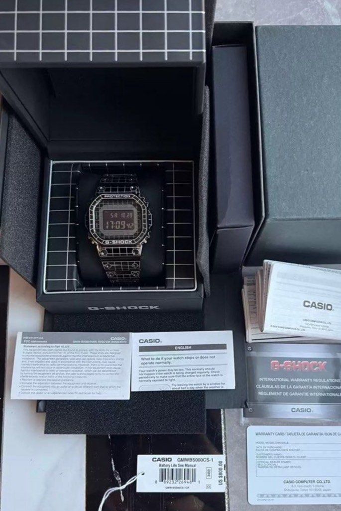 Casio G-Shock GM-5600CS Limited Edition from the Movie “ Tron”, Men's ...