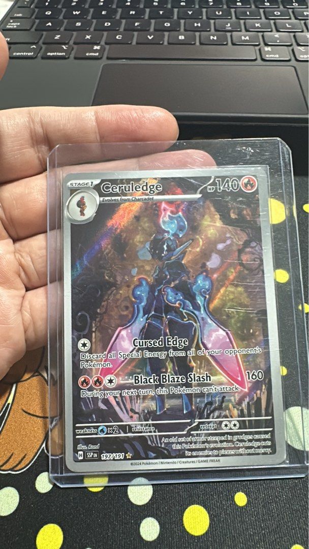 Ceruledge Pokemon Card - 197/191, Hobbies & Toys, Toys & Games on Carousell