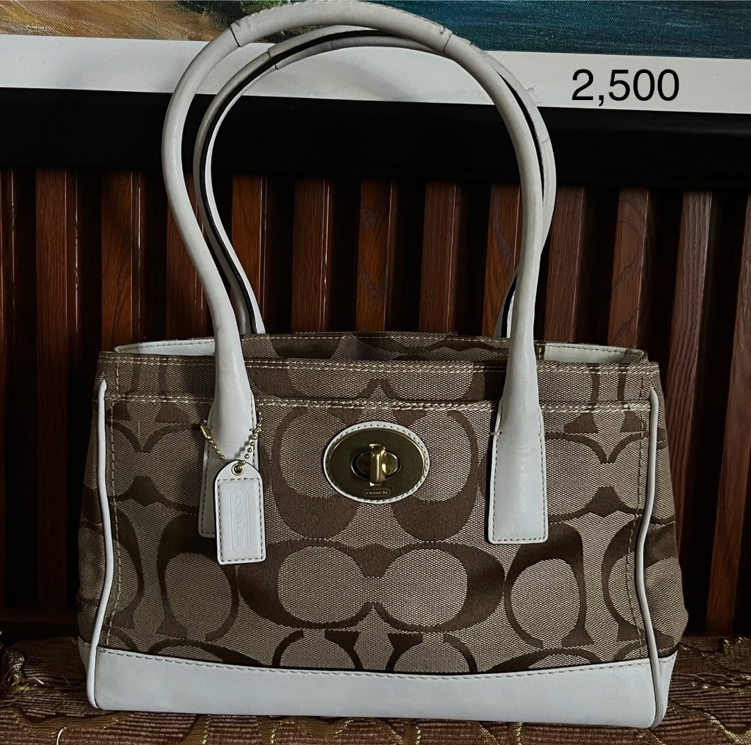 Coach Madeline Hampton Bag, Luxury, Bags & Wallets on Carousell