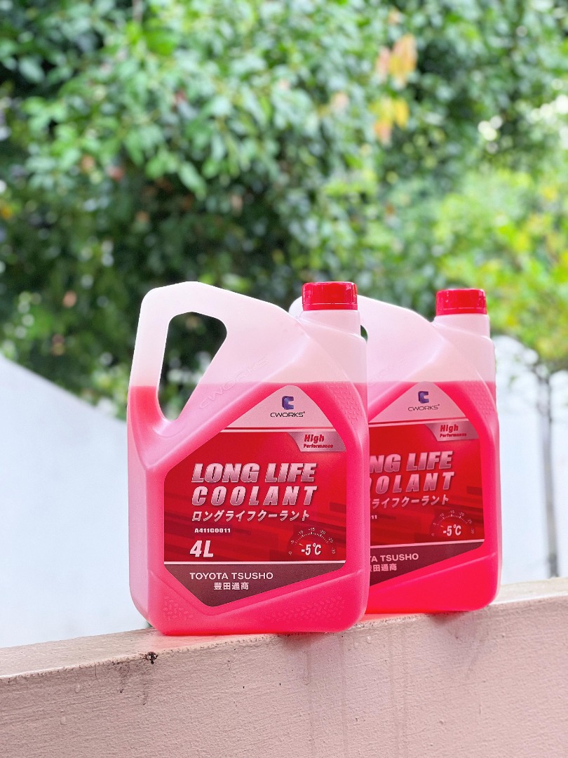 CWORKS Long Life Coolant – 4L, Car Accessories, Car Workshops ...