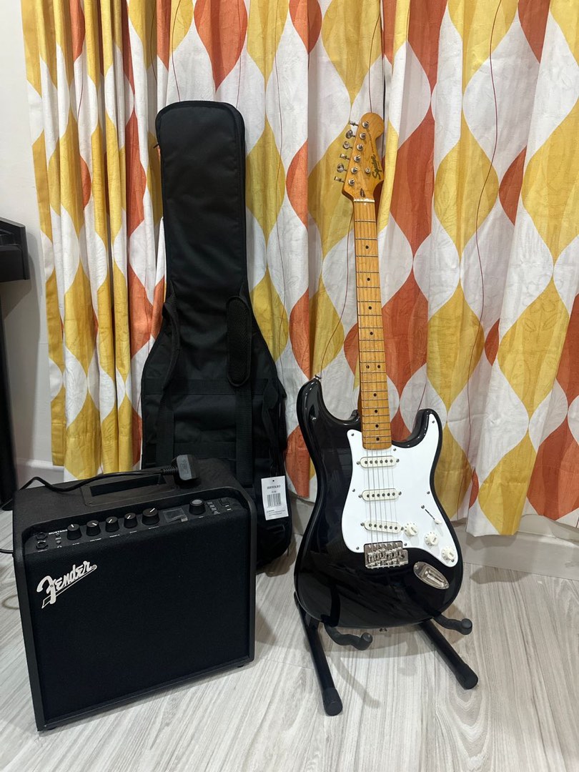 Fender Squier Classic Vibe 50s + Fender Mustang LT25, Hobbies & Toys ...