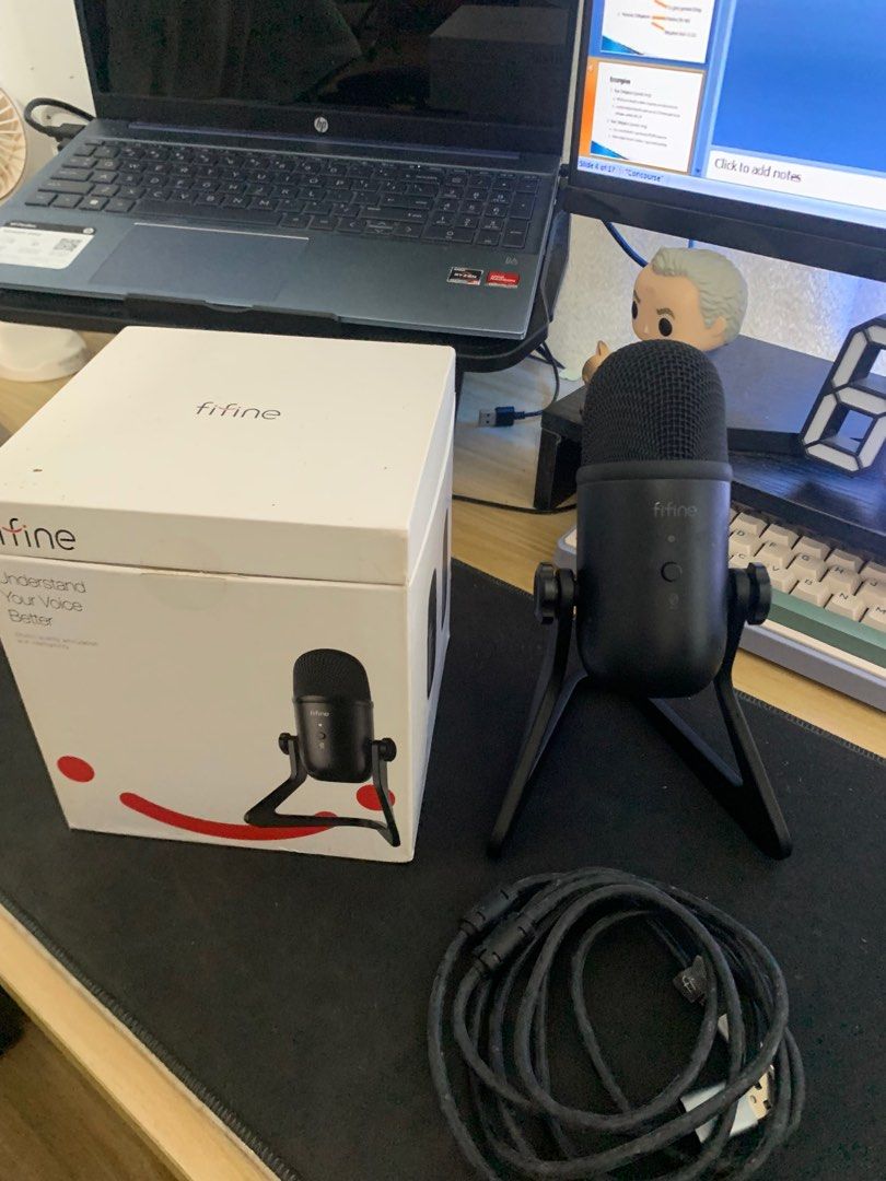 FIFINE K678 USB Condenser Microphone, Audio, Microphones on Carousell