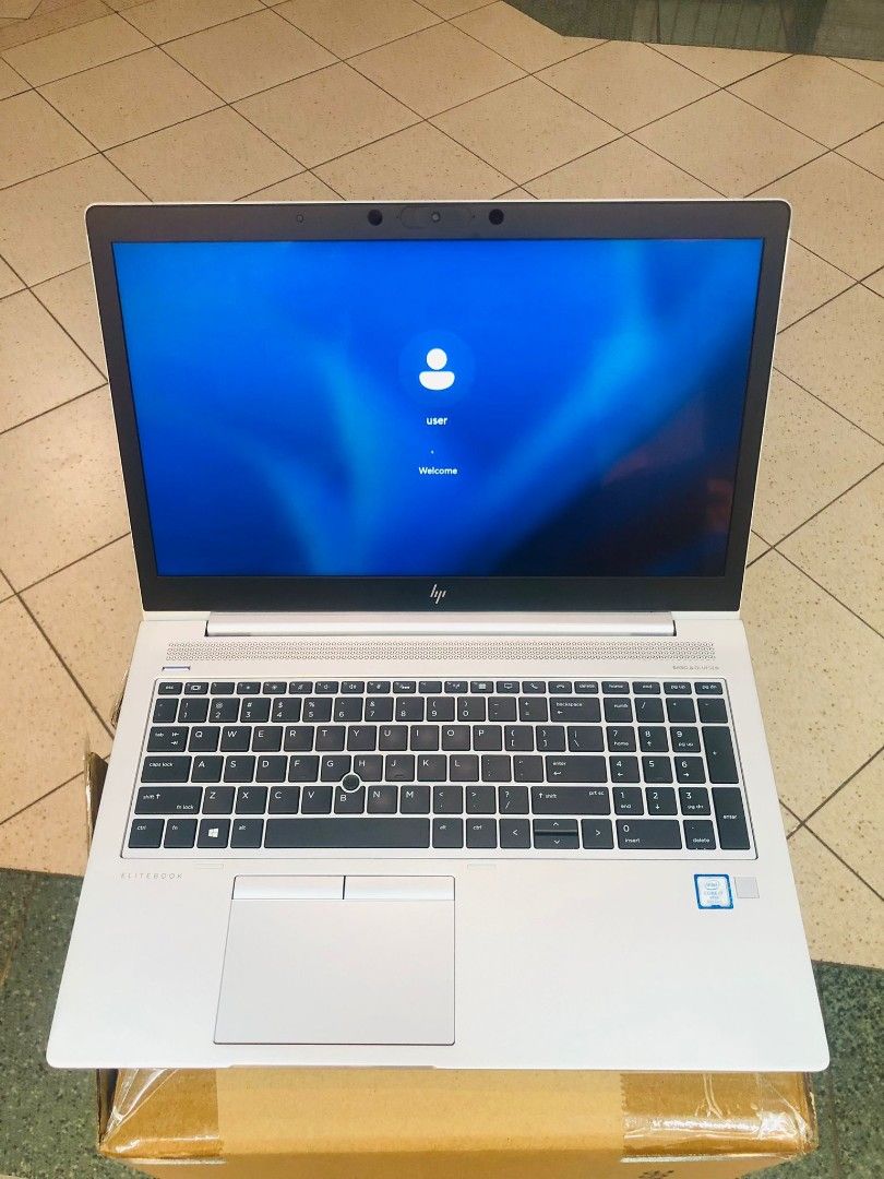 HP EliteBook 15.6" display G6 laptop computer i7 8th Gen- Numeric ...