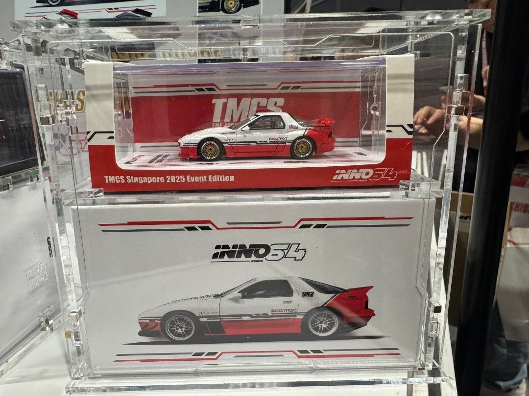 INNO64 Mazda RX-7 FC TMCS Singapore 2025 Event Edition, Hobbies & Toys ...