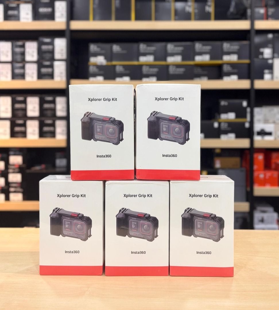Insta360 Xplorer Grip Kit for Ace Pro & Ace Pro 2 | Dark Gray ...