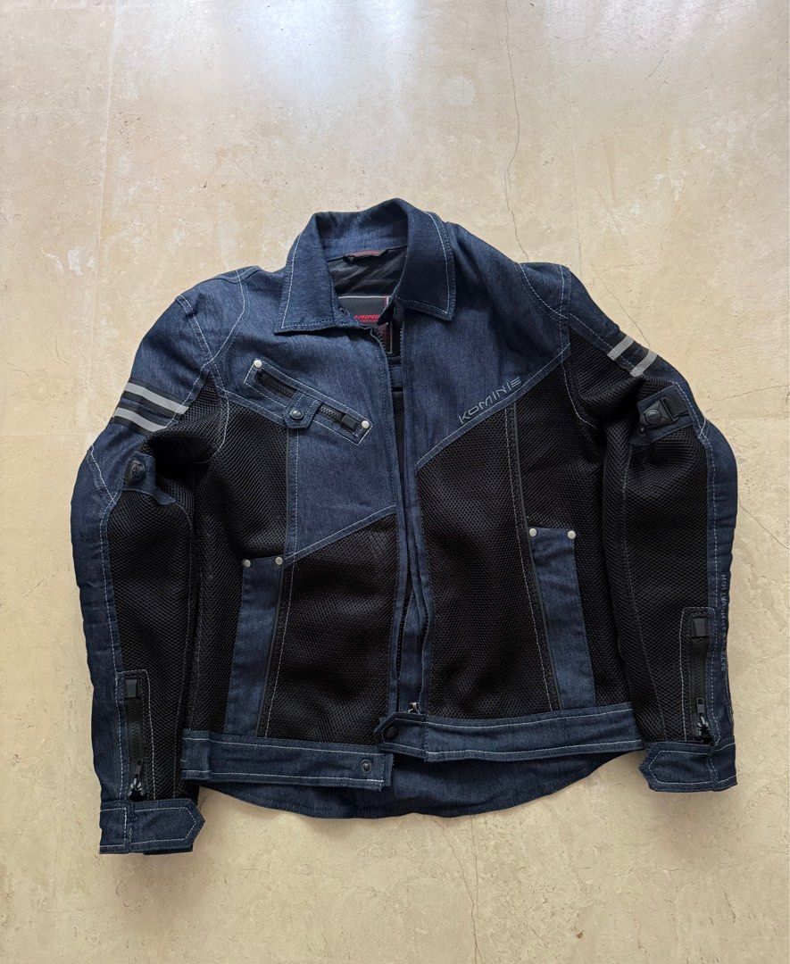 komine jacket blue