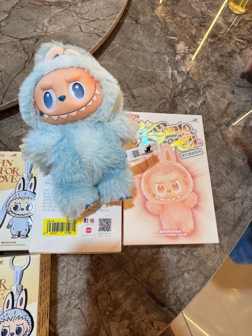 Labubu popmart v3 Sealed ( Love , Hope ,Happiness), Hobbies & Toys ...