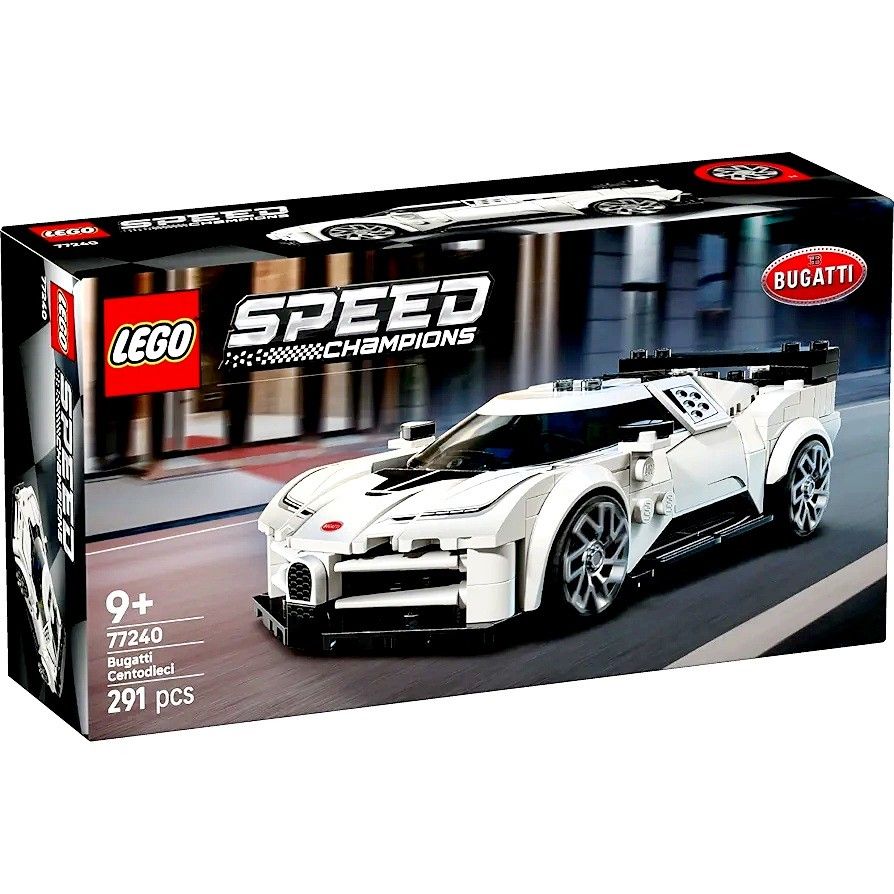 Lego Speed Champions 77240 Bugatti Centodieci Hyper Sports Car, Disney ...