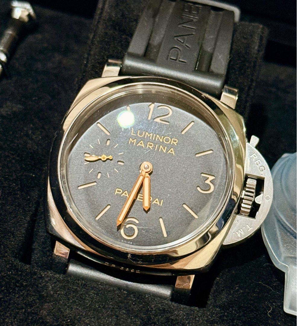 LNIB Panerai PAM422 47MM RG Hands Luminor 1950, Luxury, Watches on ...