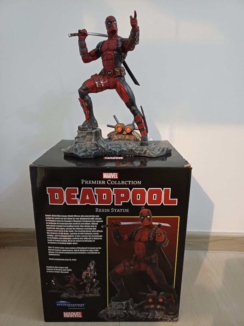 Marvel Premier Diamond Select Deadpool X-men 1/6 Statue, Hobbies & Toys ...