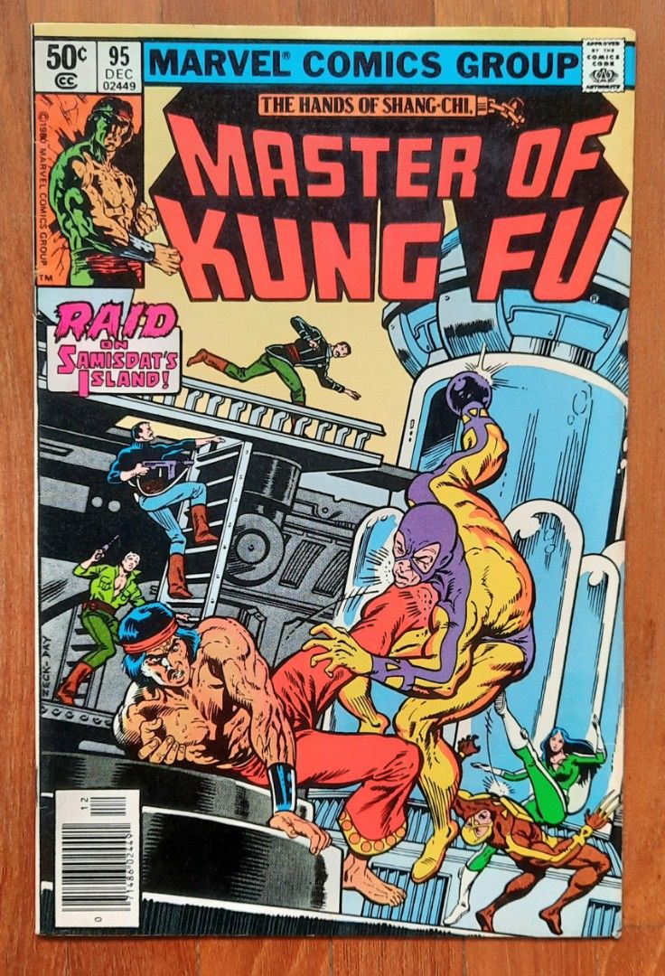 Master Of Kung-Fu Vol 1 #95 (1980) Mike Zeck art!, Hobbies & Toys ...