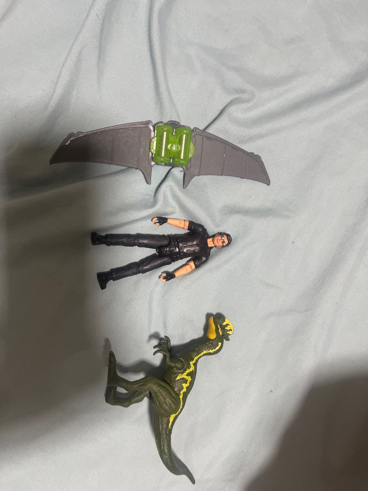Mattel Ian malcom and dilophosaurus, Hobbies & Toys, Toys & Games on ...