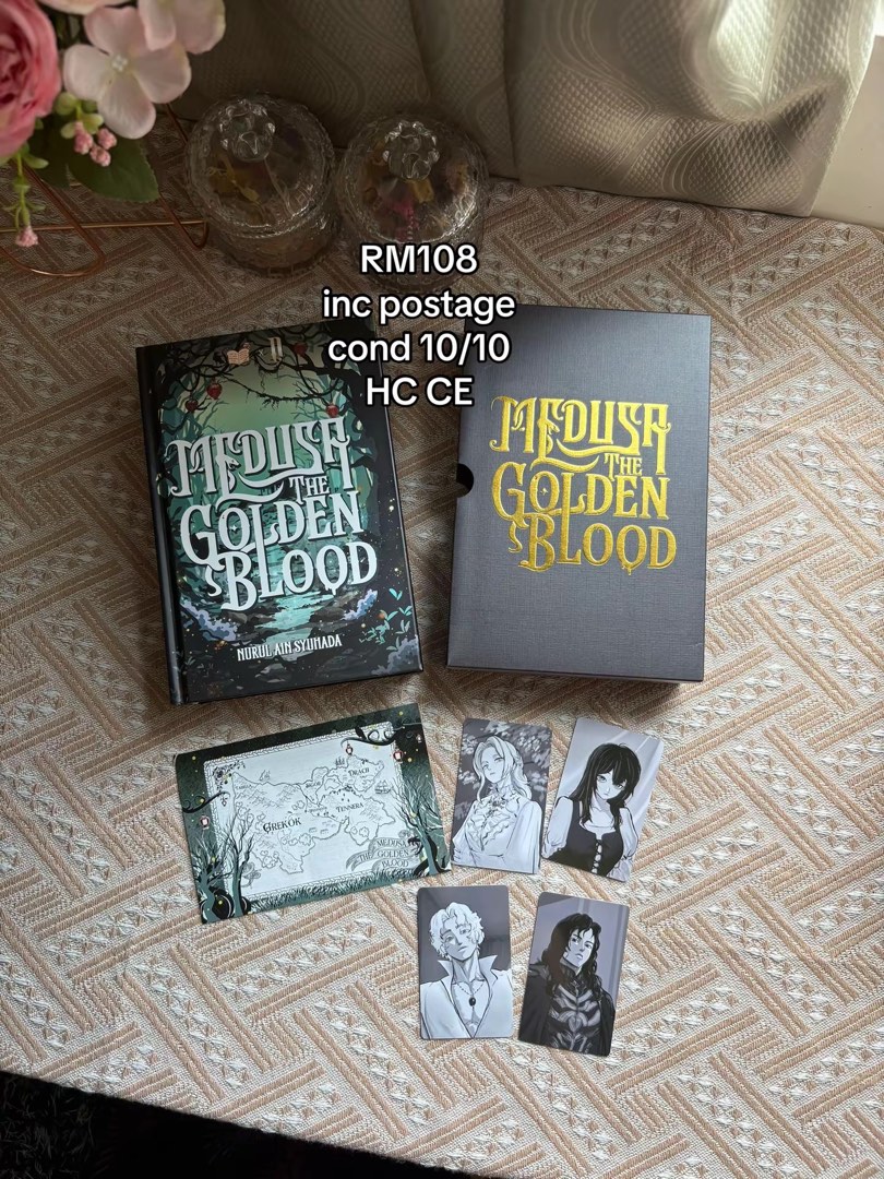 Medusa The Golden Blood HC CE by Nurul Ain Syuhada, Hobbies & Toys ...