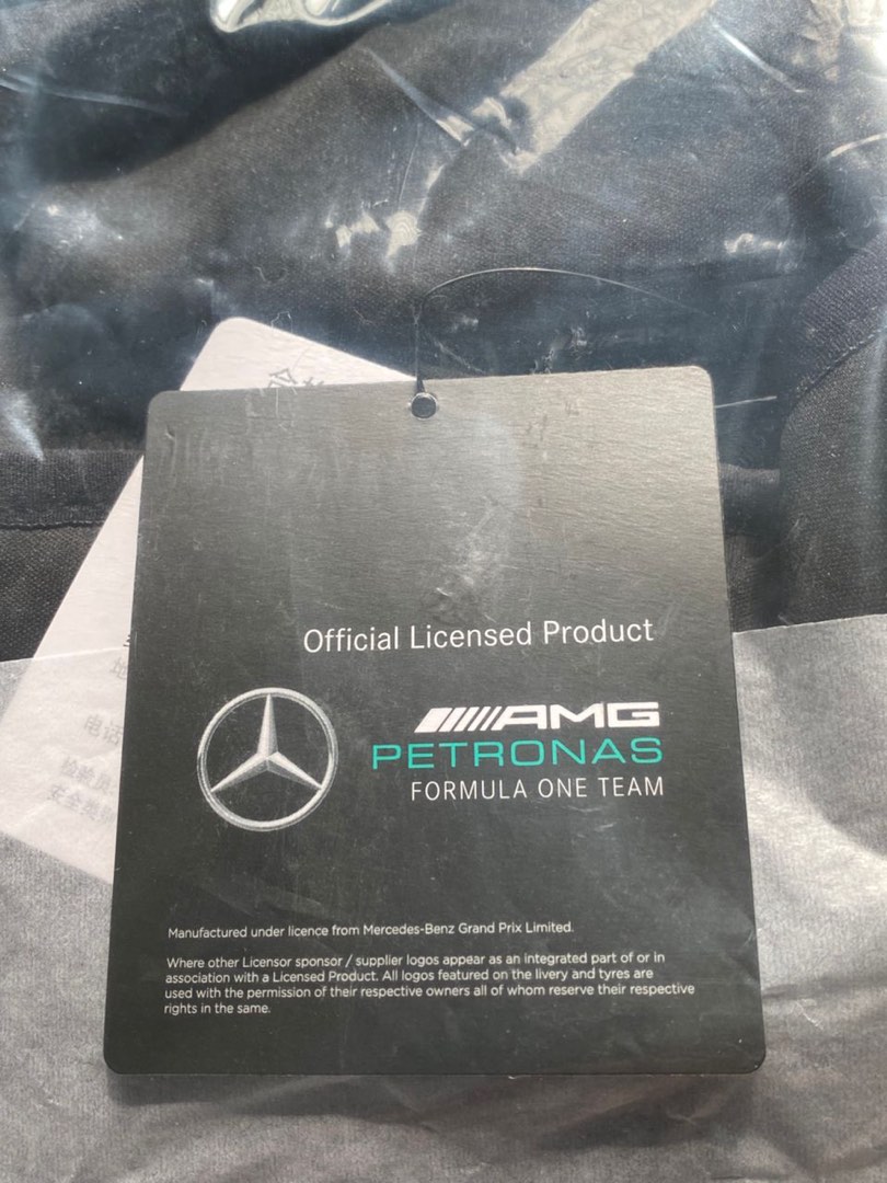 Mercedes AMG Petronas 2023 F1 Softshell jacket, Men's Fashion, Coats ...