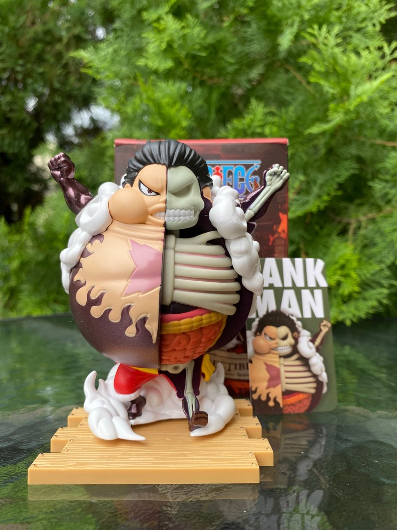 Mighty jaxx one piece Luffy tank man, Toys & Collectibles, Mainan di ...