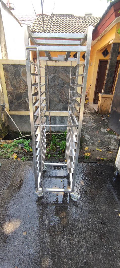 NEGO | Troli 14 tray Ukuran 41x46x150 Ukuran loyang 36x46, Kitchen ...