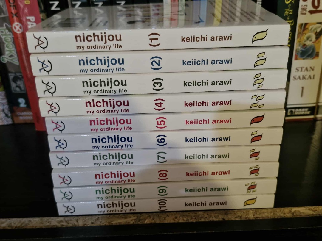 Nichijou Tankobon Manga Vols. 1-10, Hobbies & Toys, Books & Magazines ...