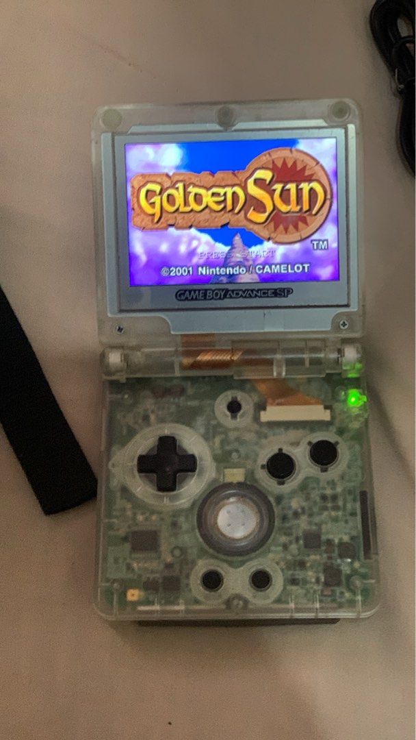 Nintendo sp 001 bright screen authentic, Video Gaming, Video Game ...