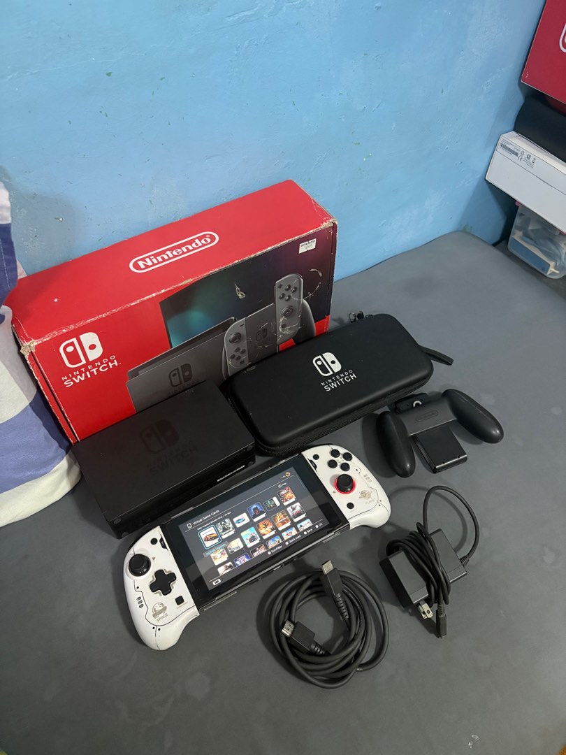 Nintendo Switch V2 with Primary Access and 90 Secondary Games, Video ...