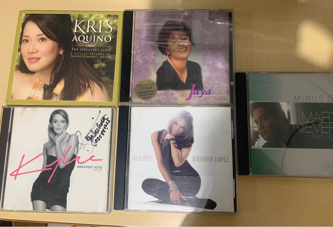 OPM RARE Jaya Kris Aquino Jennifer Lopez Kylie Minogue Martin Nievera ...