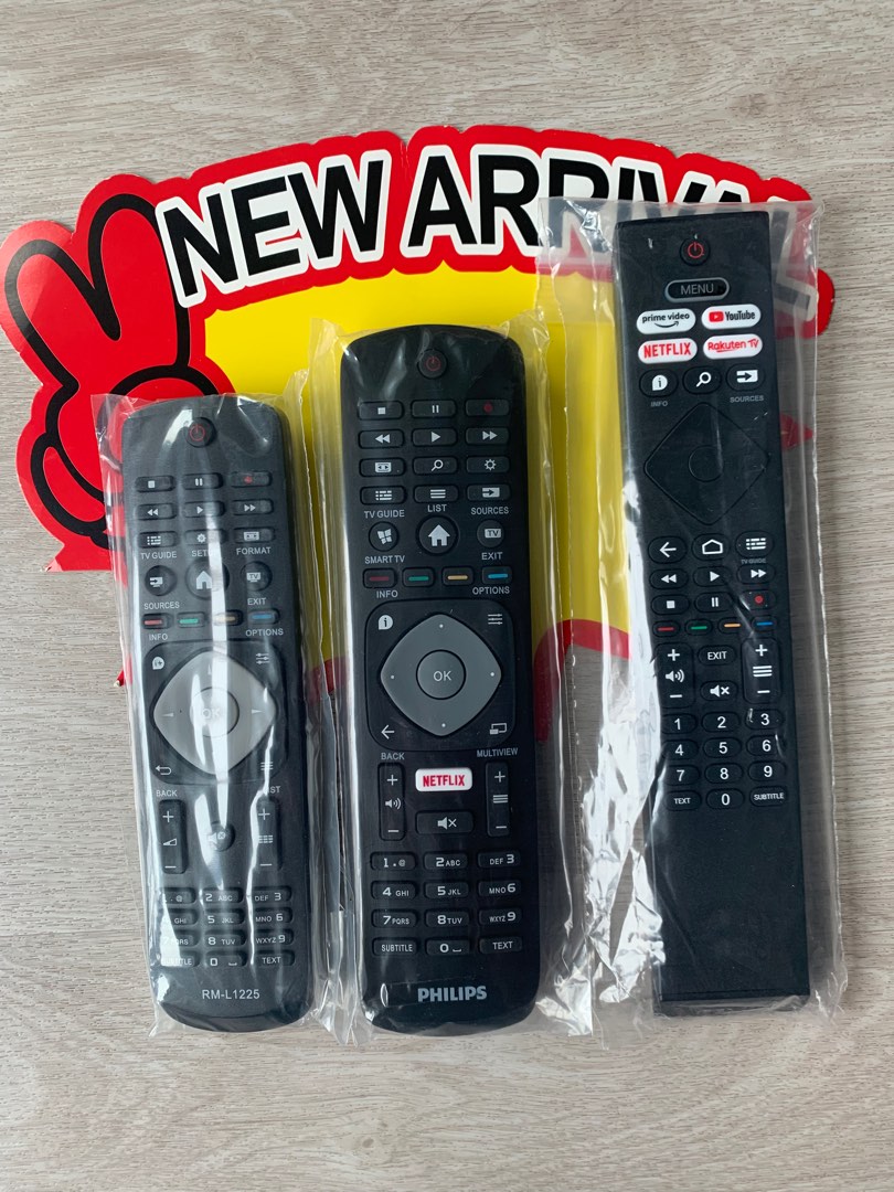 Philips TV Remote Control, TV & Home Appliances, TV & Entertainment, TV ...