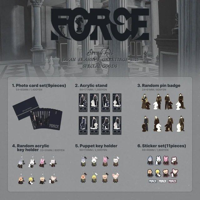 (PO) Stray Kids Skz Japan Force SSG 2026, Hobbies & Toys, Memorabilia & Collectibles, K-Wave on ...