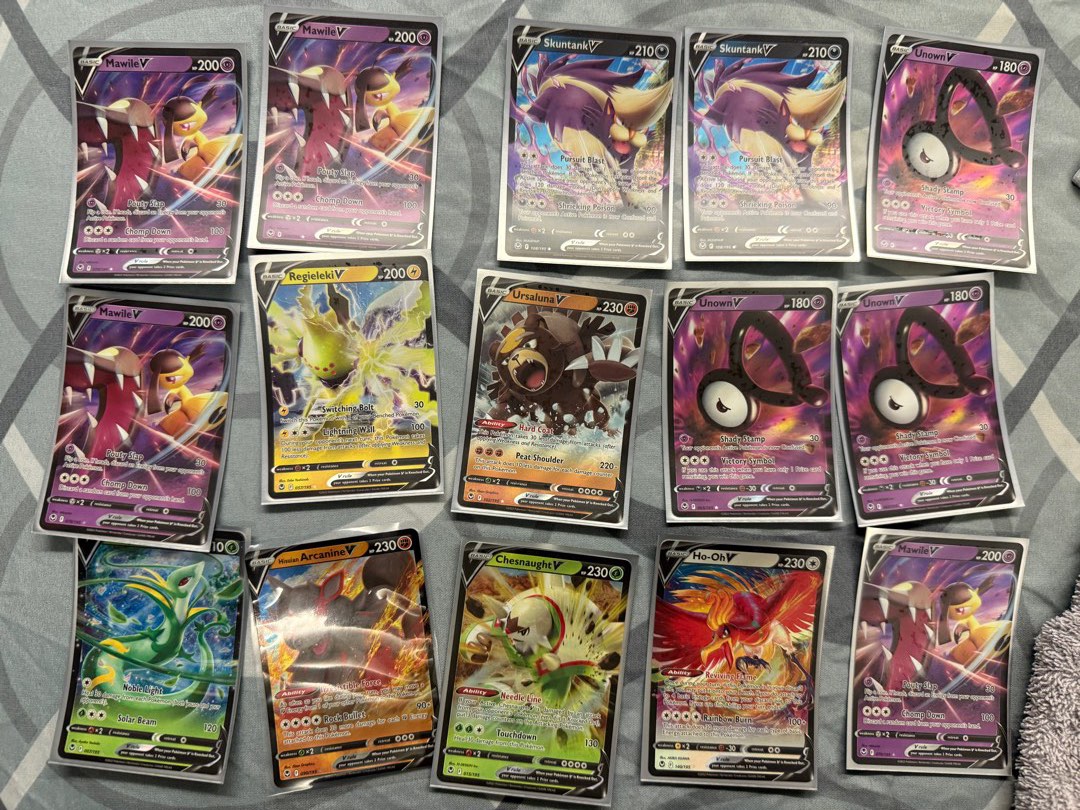 Pokemon V Cards Silver Tempest, Hobbies & Toys, Toys & Games on Carousell