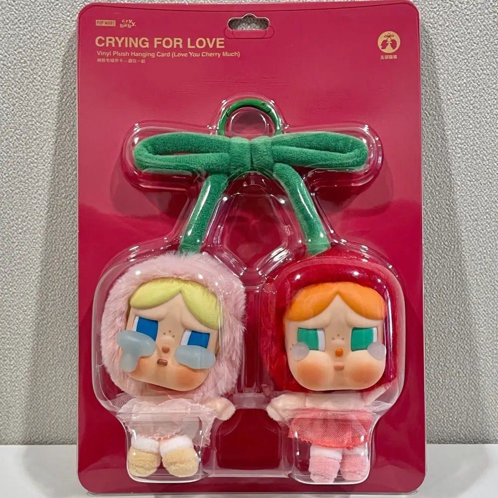 POPMART Cry Baby Cherry Plush Pendant (Limited Edition), Hobbies & Toys ...