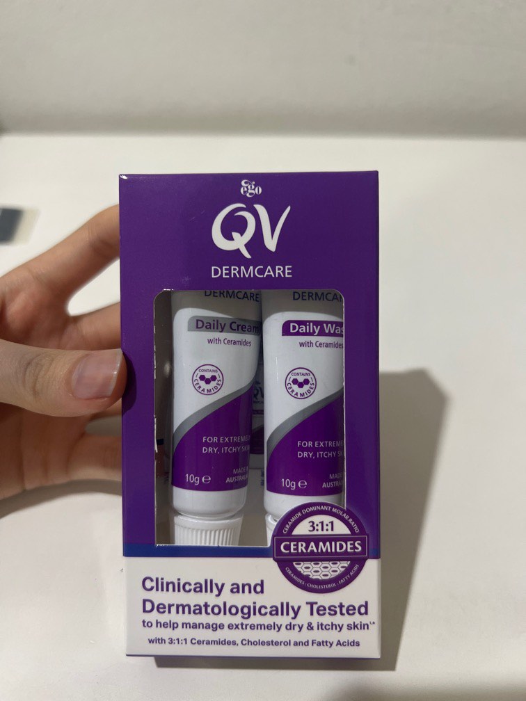 QV sample set, Beauty & Personal Care, Bath & Body, Body Care on Carousell