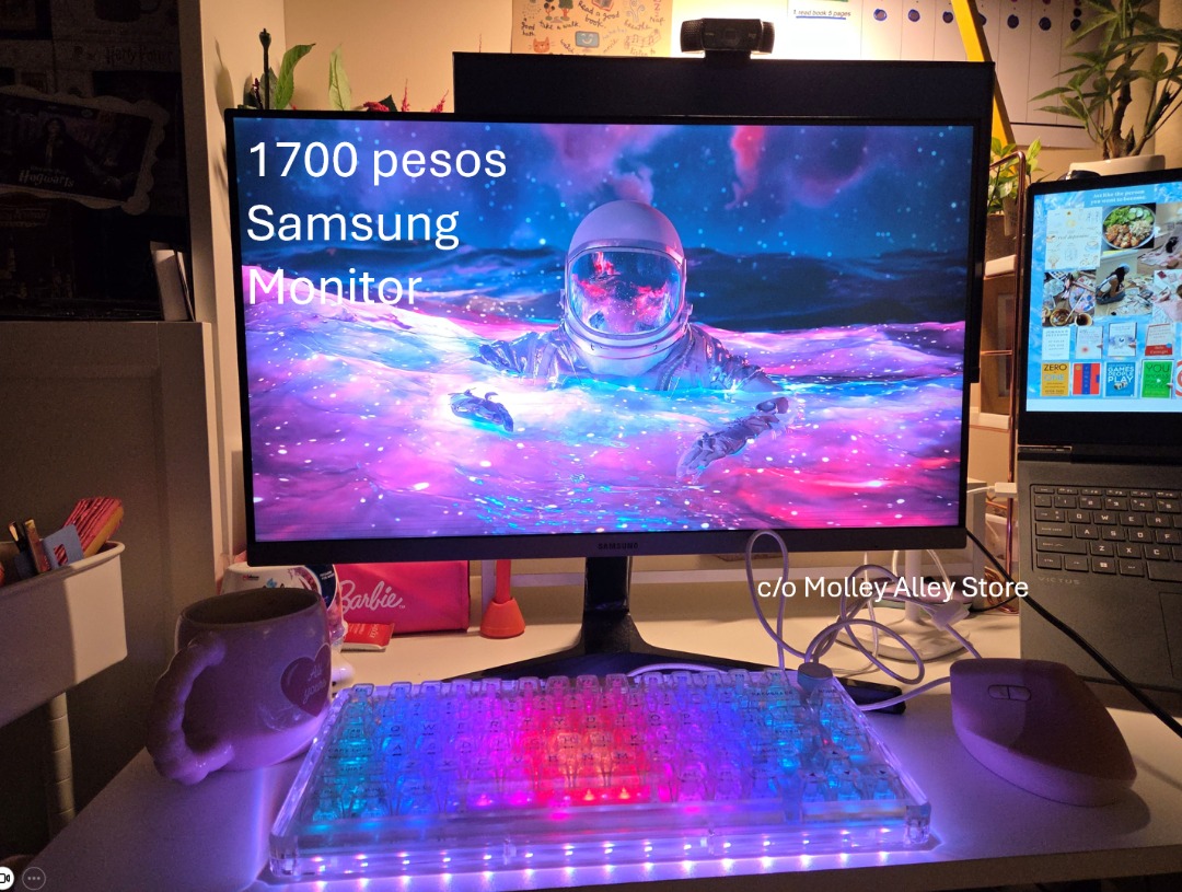Samsung 24" S24R350 Full HD Gaming monitor IPS Frameless Freesync 75hz ...