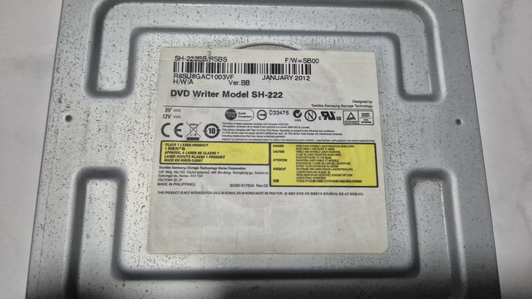 Samsung SH-222 DVD Writer, Computers & Tech, Parts & Accessories, Other Accessories on Carousell