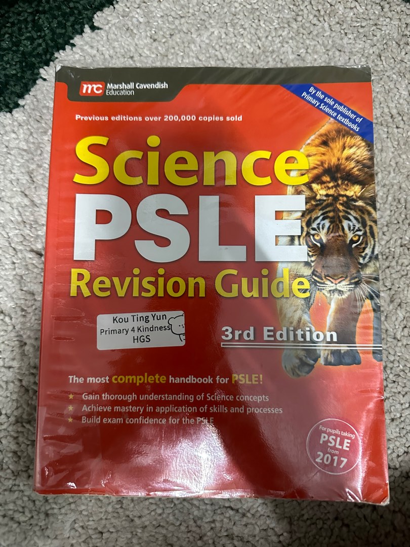 Science PSLE Revision Guide 3rd Edition, Hobbies & Toys, Books ...