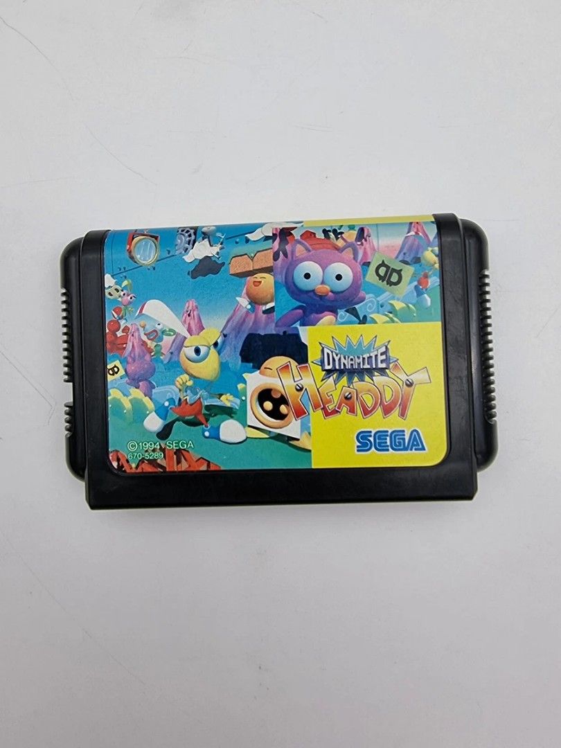SEGA Mega Drive / Genesis DYNAMITE HEADY Top Genesis Platmormer | Retro ...