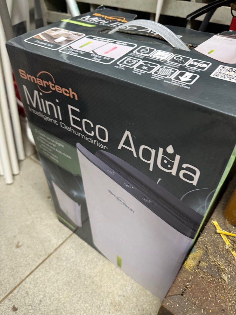 Smartech Mini Eco Aqua SD-1400 智能抽濕機, 家庭電器, 空氣清新機及抽濕機 - Carousell