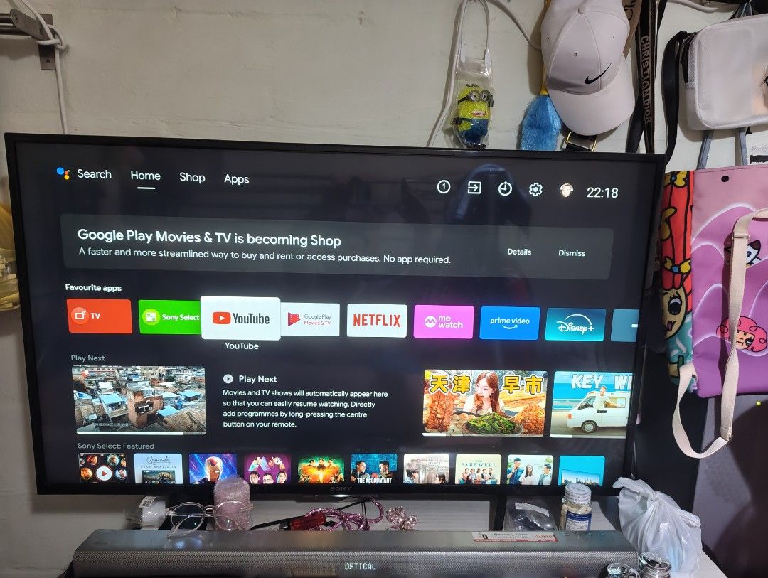 Sony BRAVIA 49inch 4K Smart TV, TV & Home Appliances, TV ...