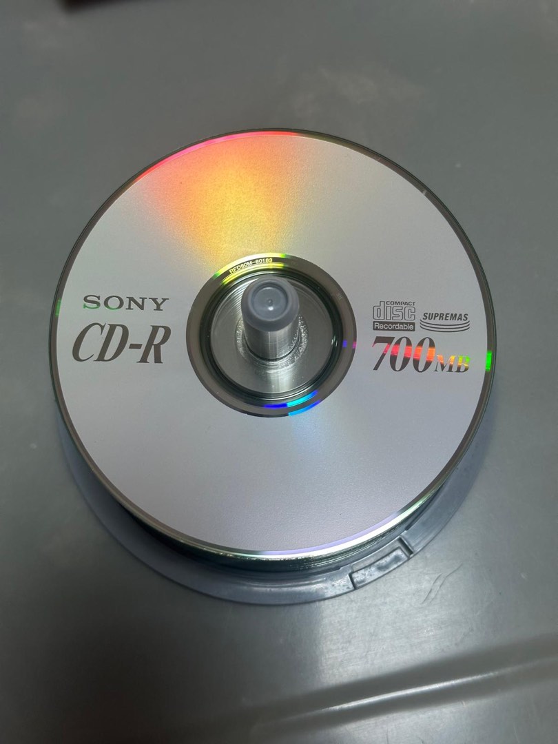 Sony CD-R 700MB Recordable Disc, Hobbies & Toys, Music & Media, CDs & DVDs on Carousell