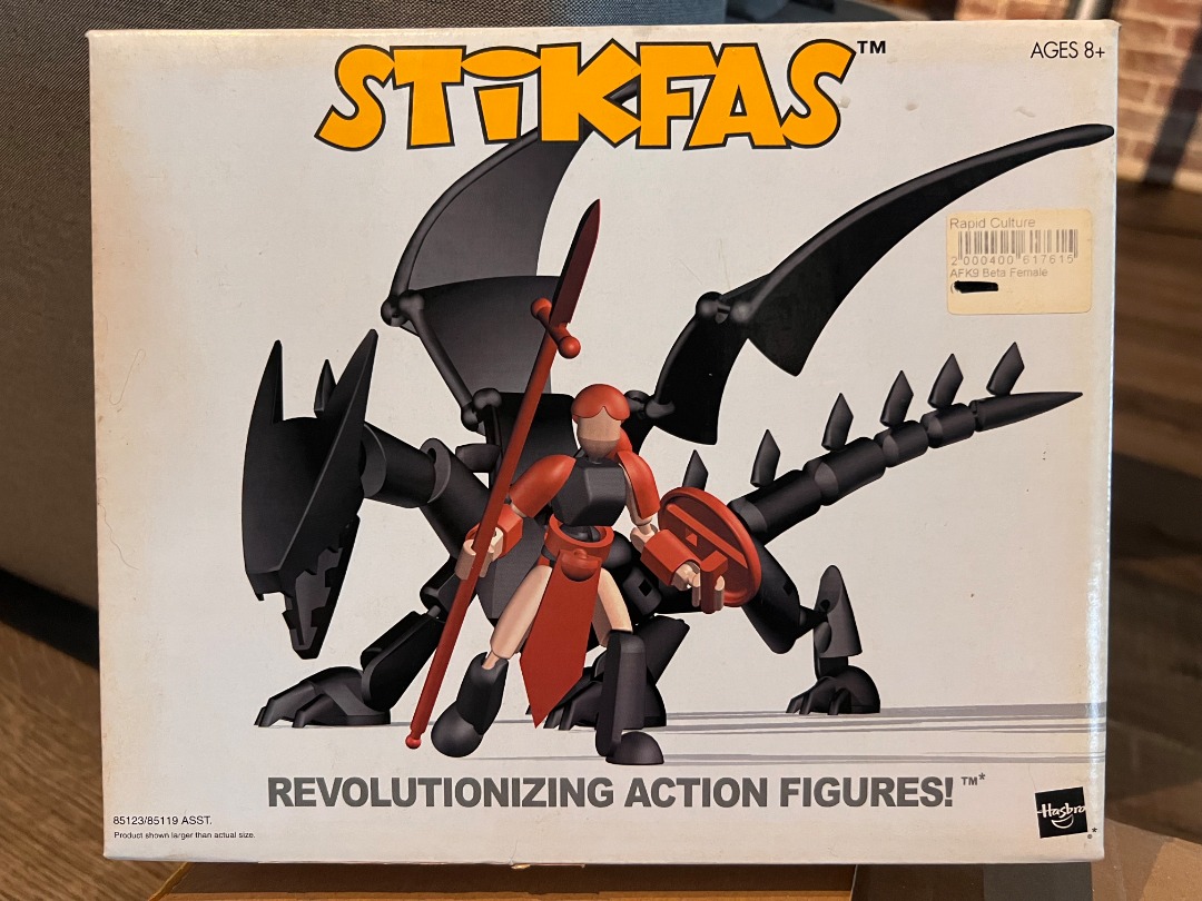 Stikfas AFK9 Beta Female Action Figure Kit, Hobbies & Toys, Toys ...