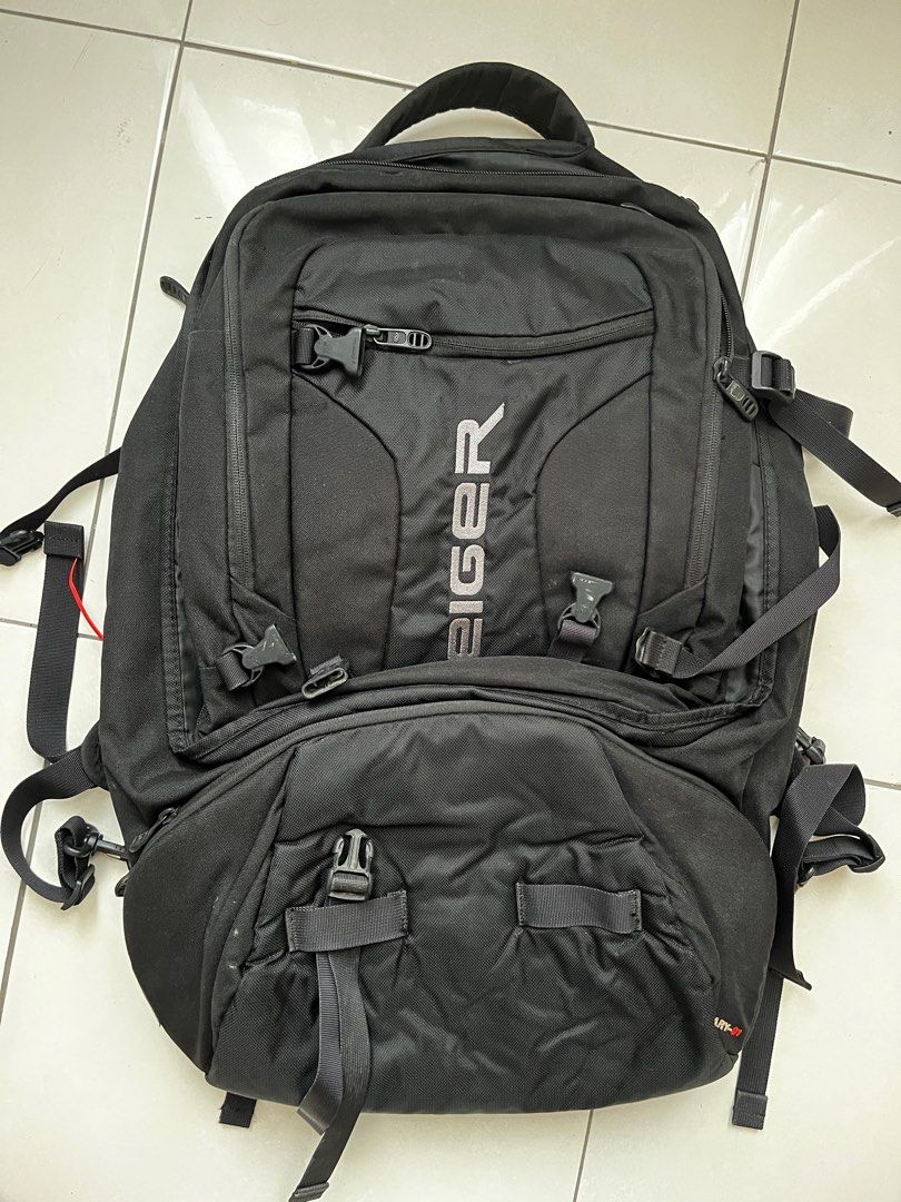 tas gunung EIGER Pac_Vary 01 travel bag 45 Litre, Fesyen Pria, Tas & Dompet , Ransel di Carousell