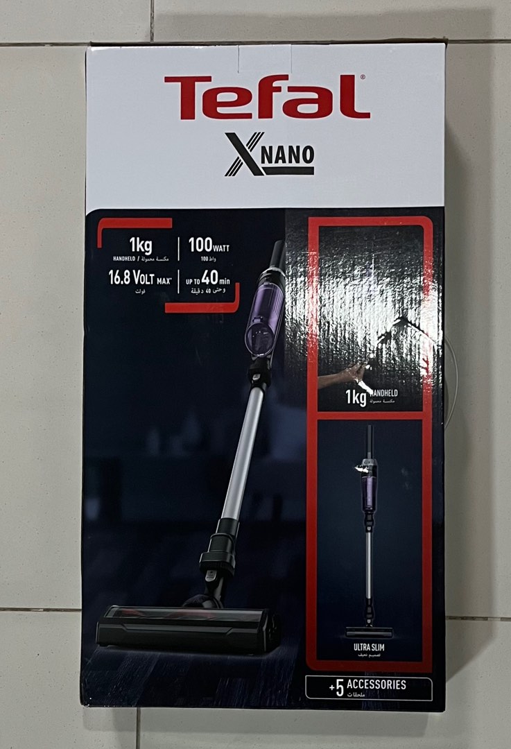 Tefal X-Nano Cordless Vacuum Cleaner, TV & Home Appliances, Vacuum ...
